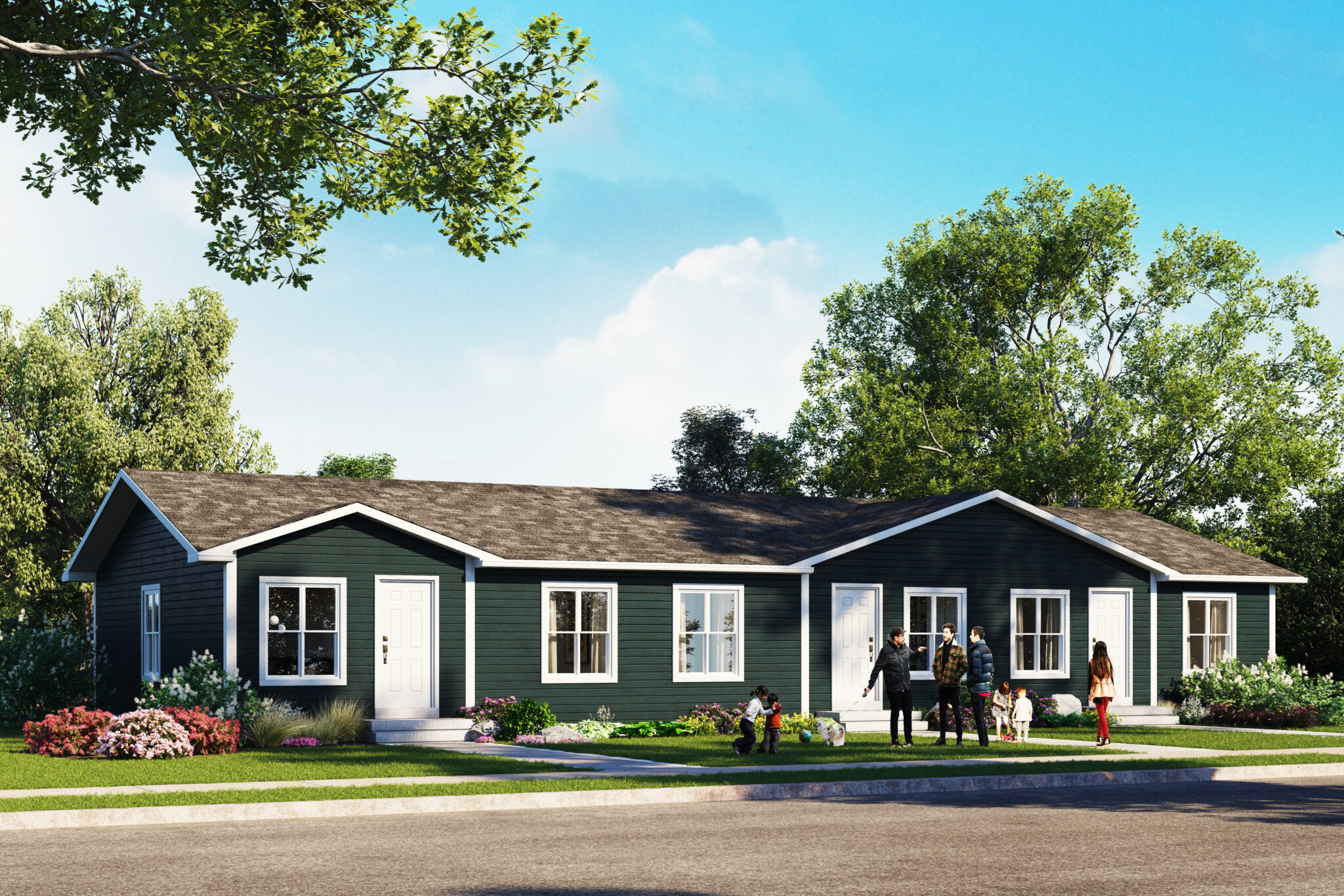 Georgian 3-Plex - Royal Homes